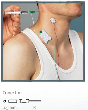 Neuroline Inoject EMG y Aplicación de toxina botulínica